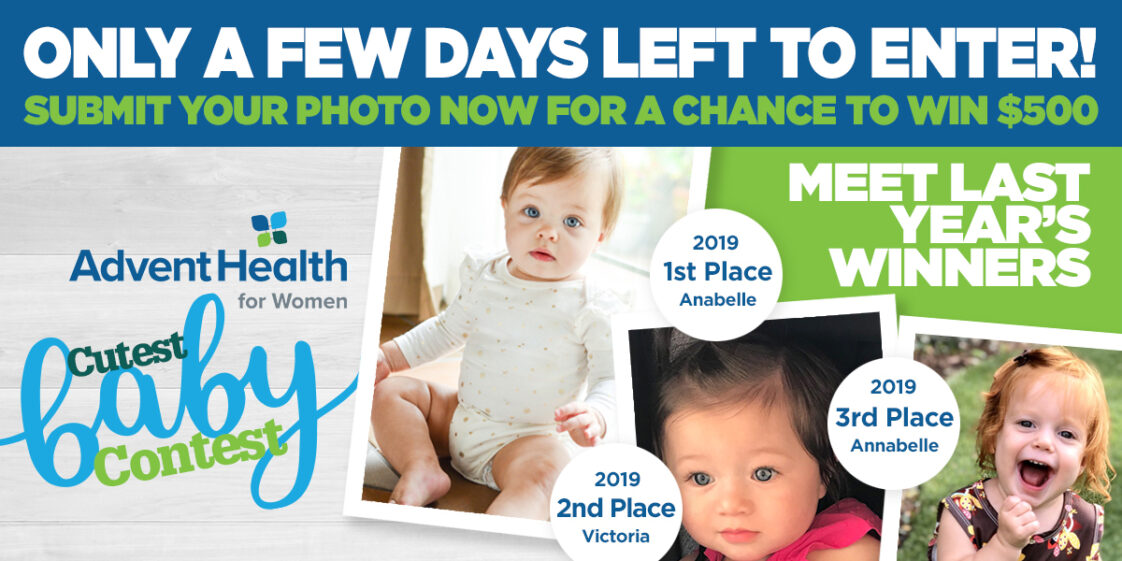 AdventHealth for Women Cutest Baby Contest 2019 Winners – Central ...